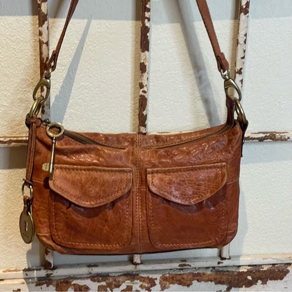 Fossil | Bags | Fossil Leather Crossbody Purse | Poshmark